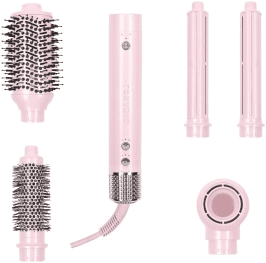 FoxyBae Super Styler Pro Interchangeable Hair Styler Wand Curling Iron ...
