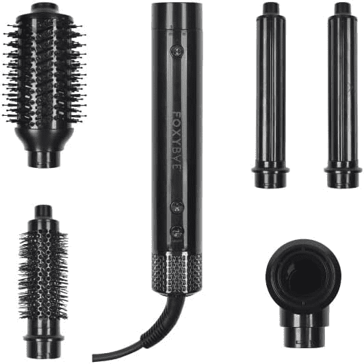 FoxyBae Super Styler Pro Interchangeable Hair Styler Wand Curling Iron ...