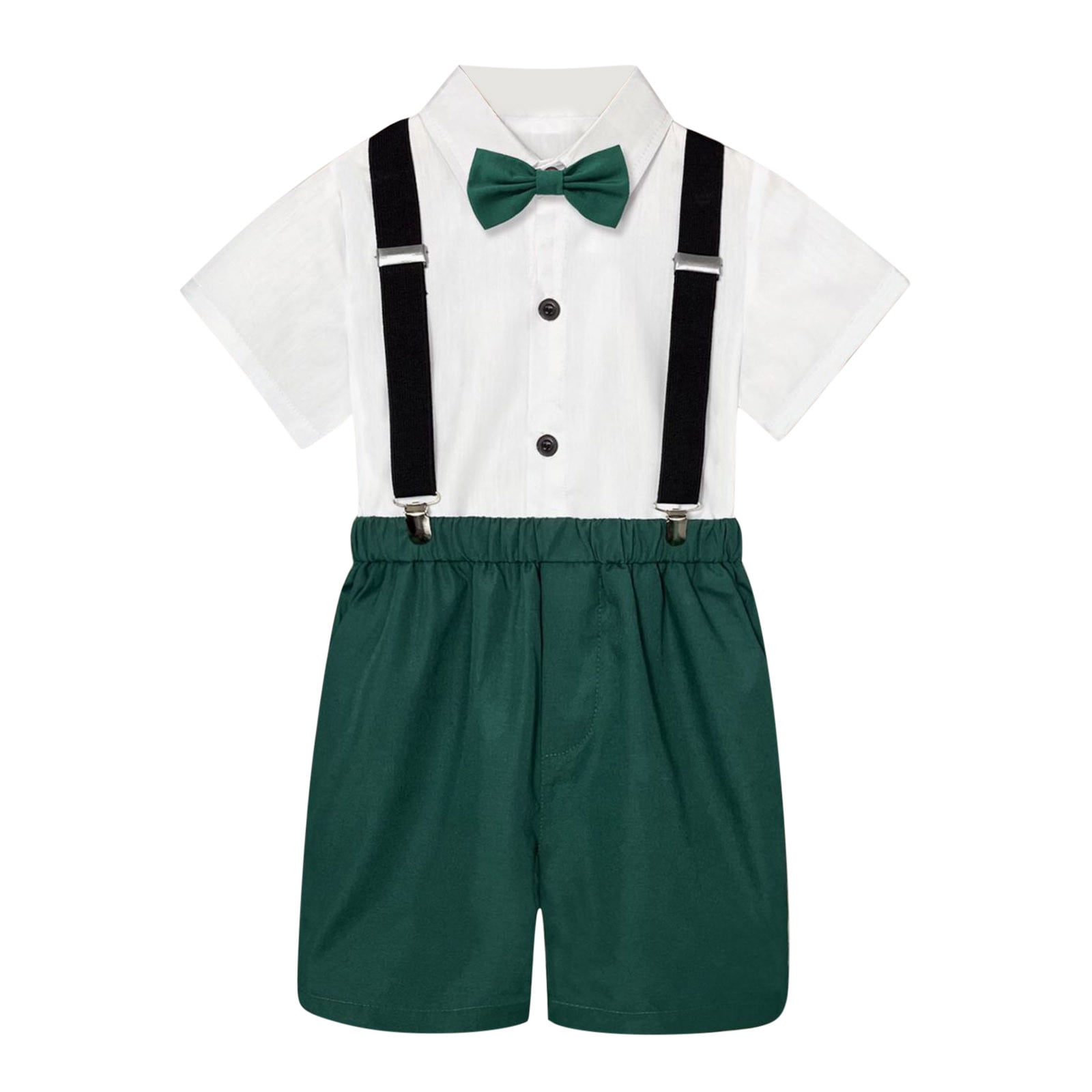 Fozruso Boys Summer Outfits Set Kids Boys Summer British Style Short ...