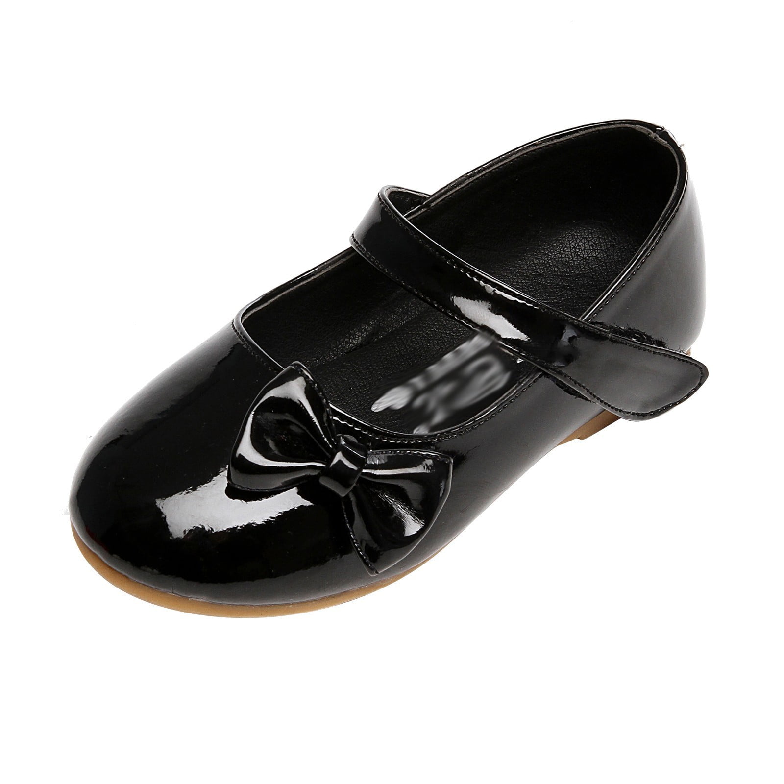 Fozruso Girls Casual Leather Shoes Princess Fashion Performance ...