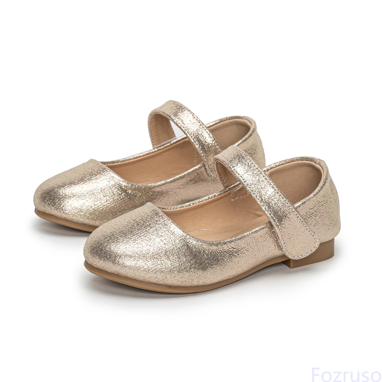 Fozruso Girls Dress Shoes Mary Jane Low Shoes Ballerinas Children ...