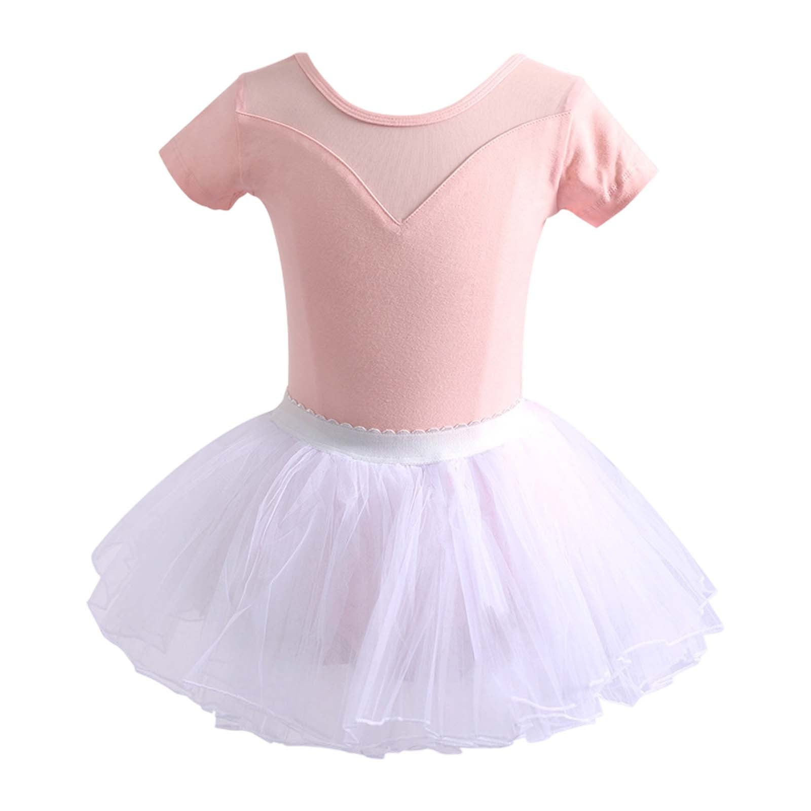 Fozruso Girls Swing Dresses Girls Dance Dresses Performance Tutu Outfit ...