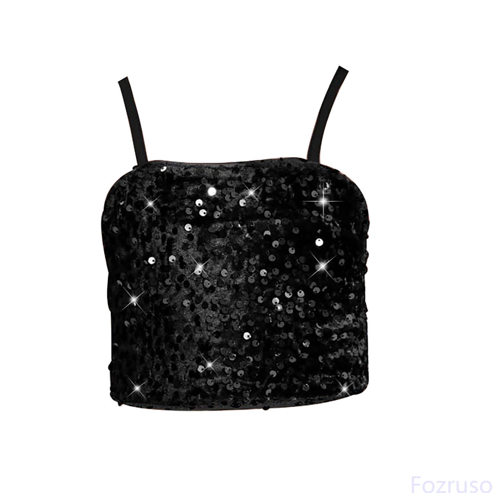 Fozruso The Shiny Sequined Top For Girls Is Versatile And . It Is A ...