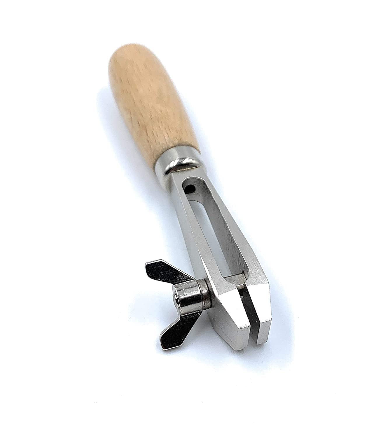 Fozti Hand Vise Hollow with Wooden Handle for Wire Drawing Holding ...