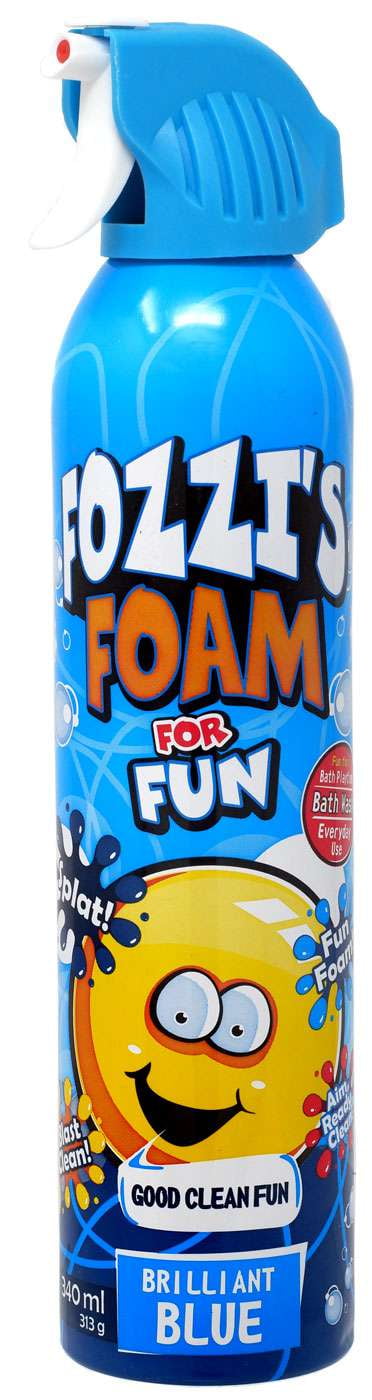 Fozzi's Foam Brilliant Blue Bath Foam - Walmart.com