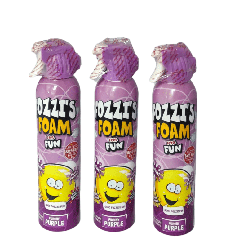 Fozzi's Foam - Punchy Purple - Grape 11.04 oz x 3 units - Walmart.com