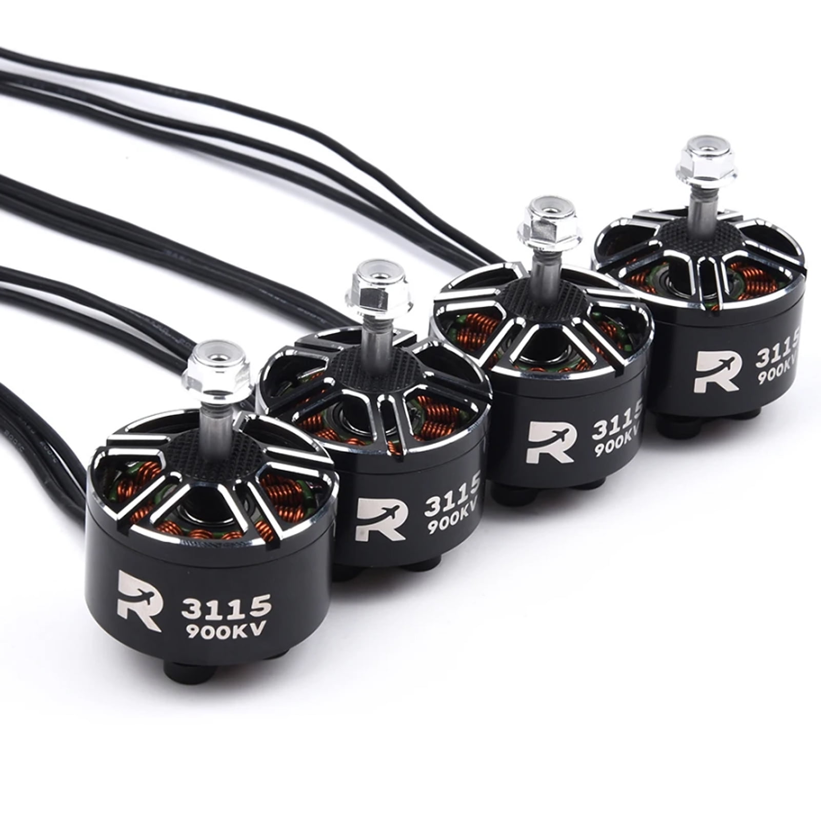 Fpv 4PCS 3115 900KV 3-6S Brushless Motor For Remote Control Multirotor Replacement For X-Class ...