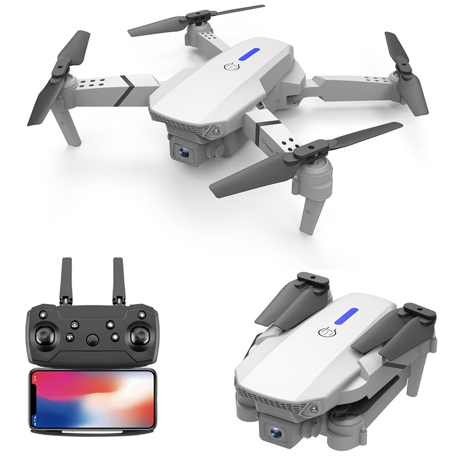 Fpv Drone With 1080P Hd Dual Camera Grey Optical Flow Obstacle ...