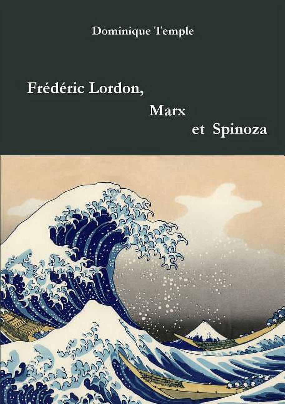 Frédéric Lordon, Marx et Spinoza (Paperback) - Walmart.com