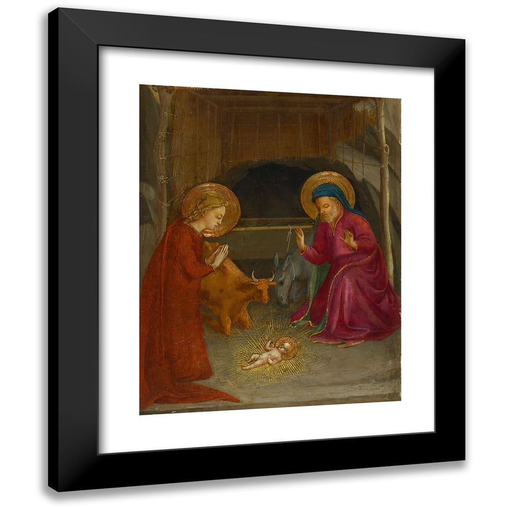 Fra Angelico 12x14 Black Modern Framed Museum Art Print Titled - The ...