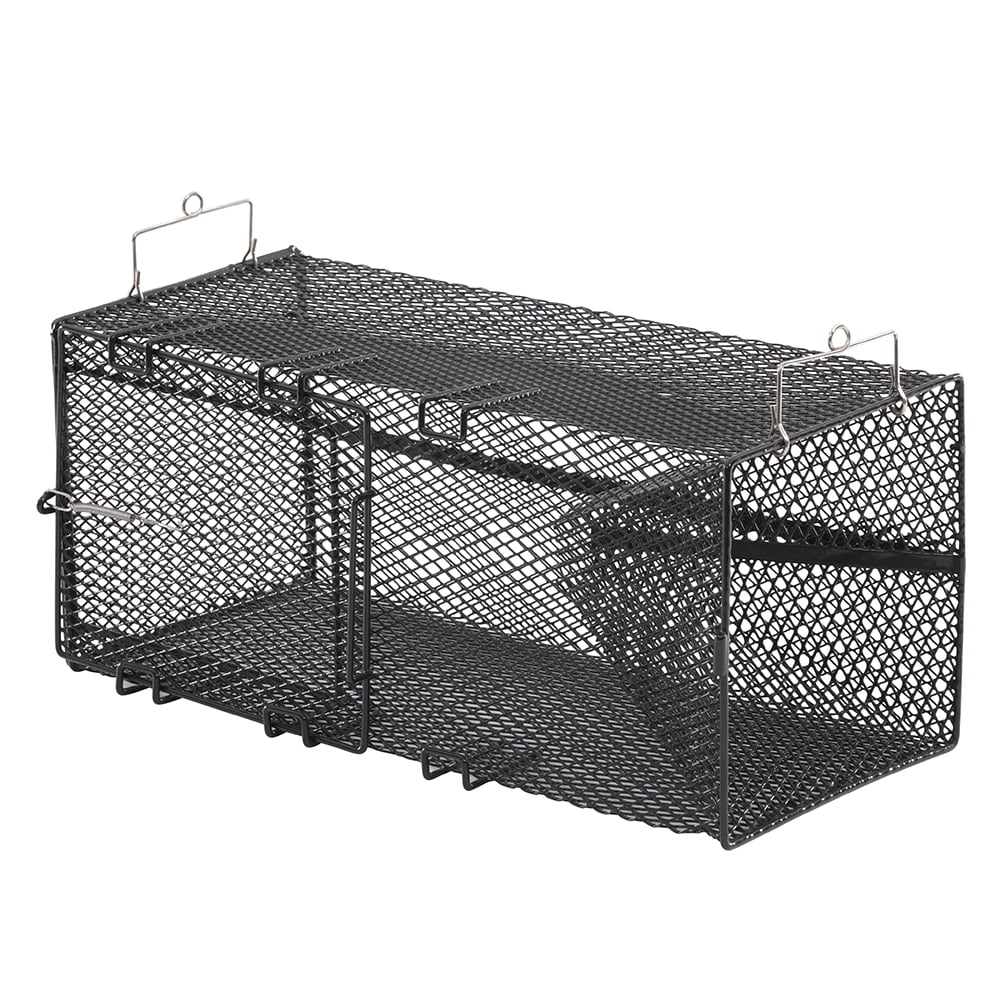 Frabill Fishing Black Minnow Trap, Rectangular 8"x 8"x 18" - Walmart.com