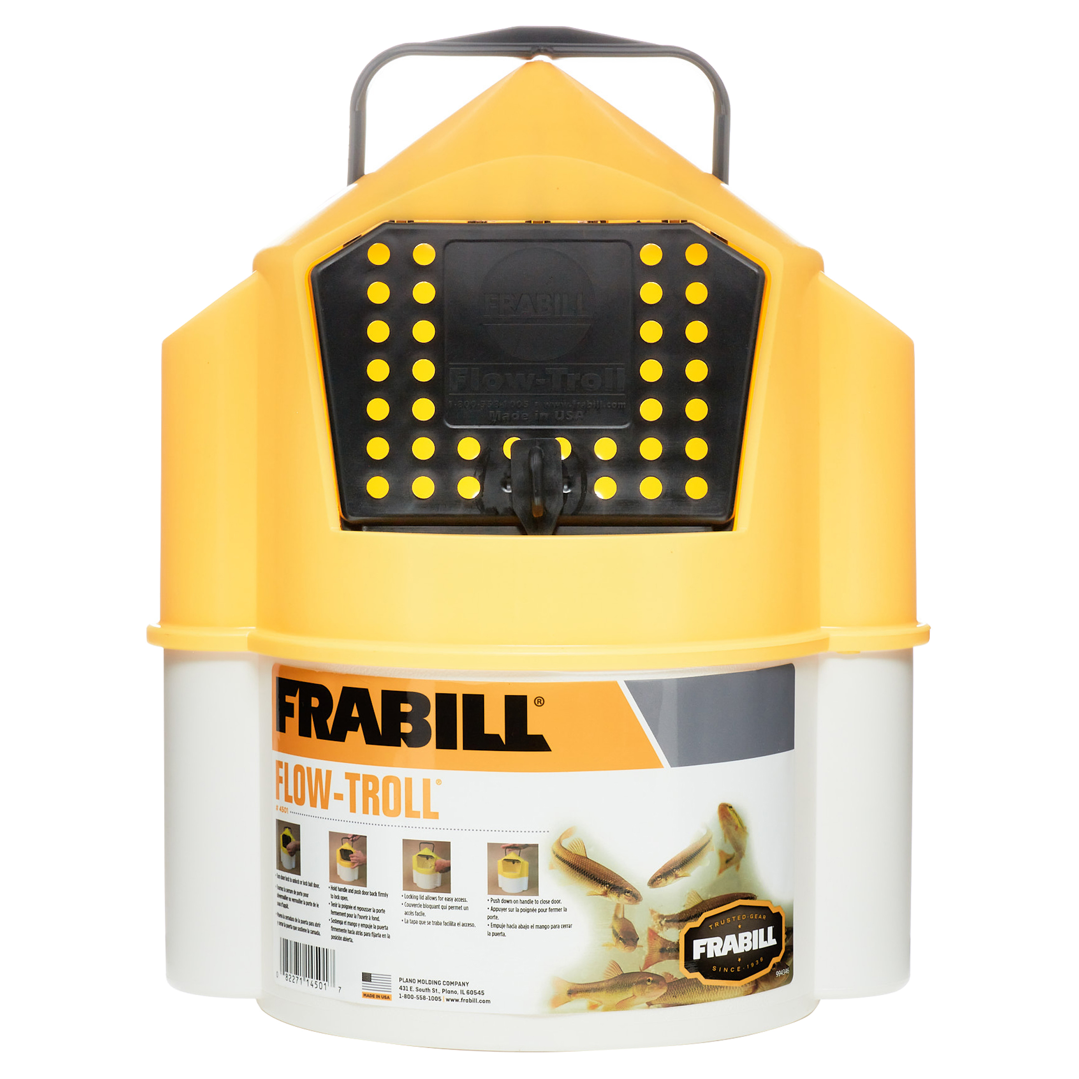 South Bend Floating Minnow Bucket Dip Net - Walmart.com