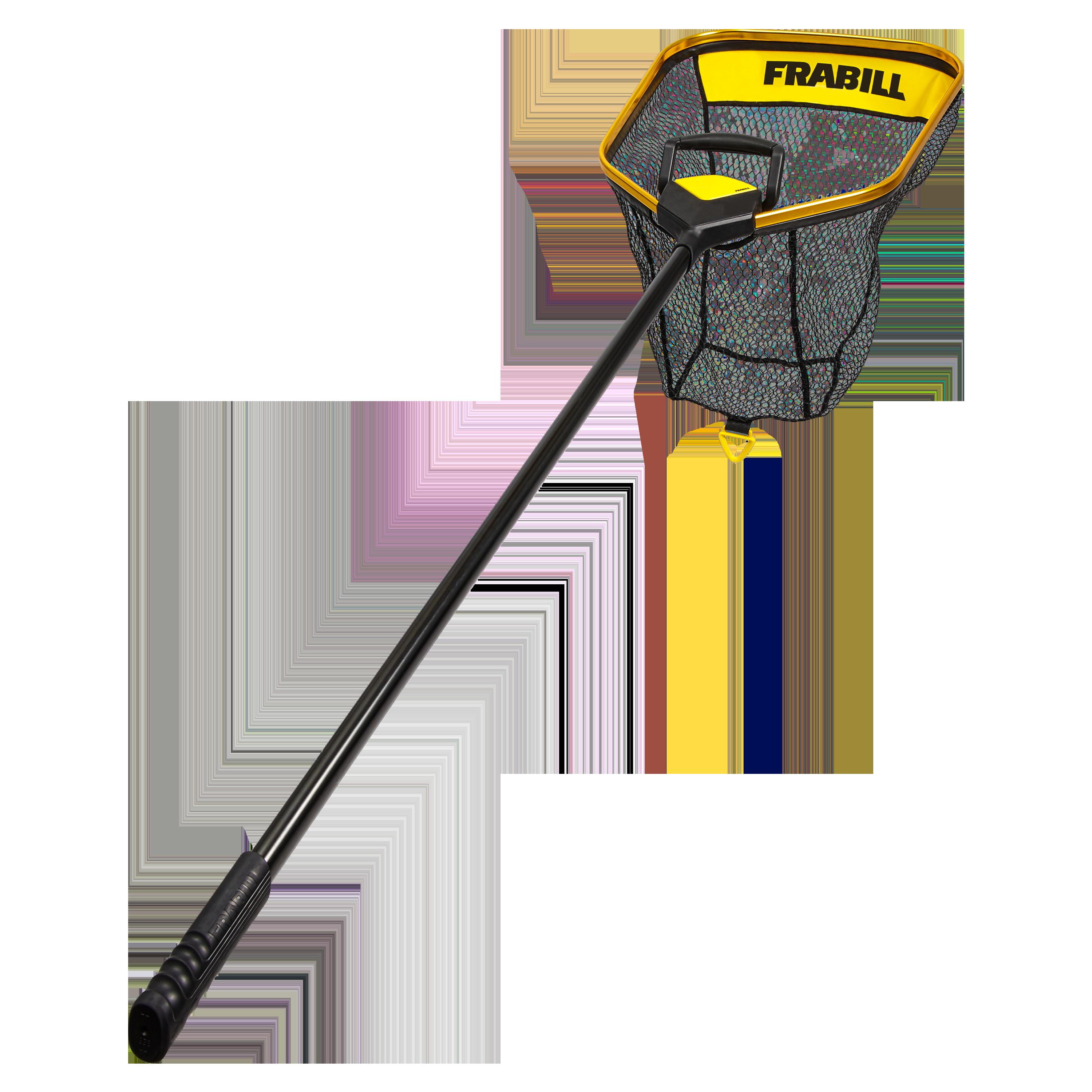 Frabill Trophy Haul Fishing Net, 21" x 24", Coated Netting, 48" Handle ...