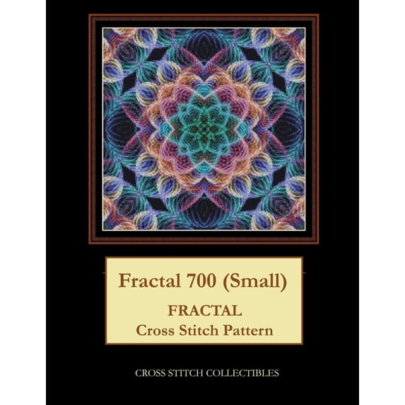 Fractal 700 (Small): Fractal Cross Stitch Pattern, (Paperback ...