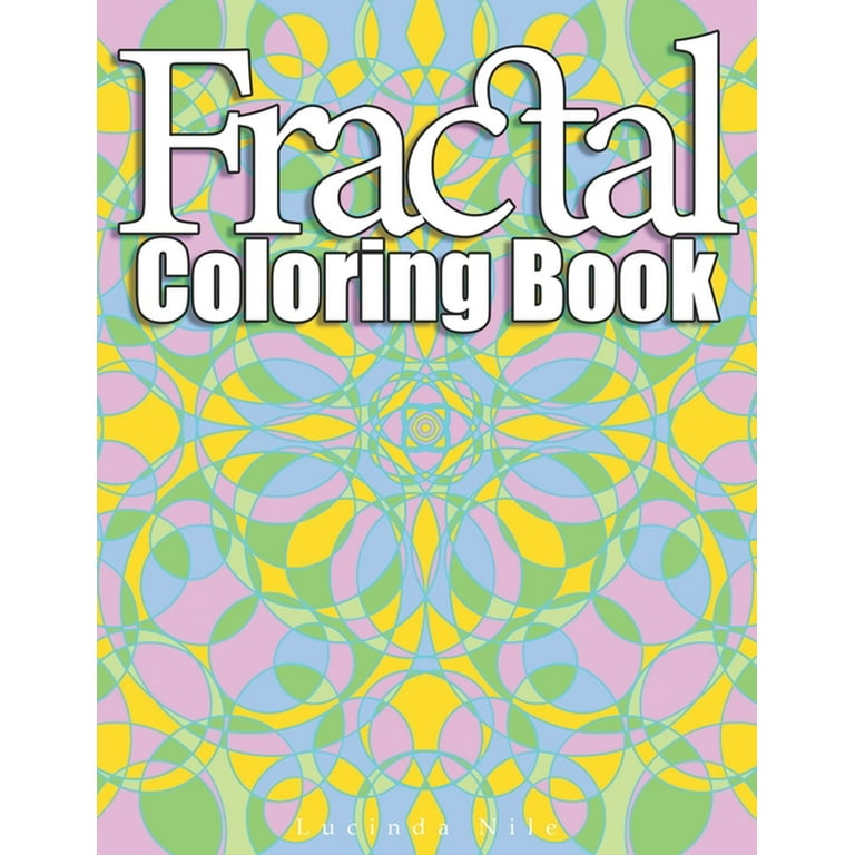 fractal coloring pages for kids