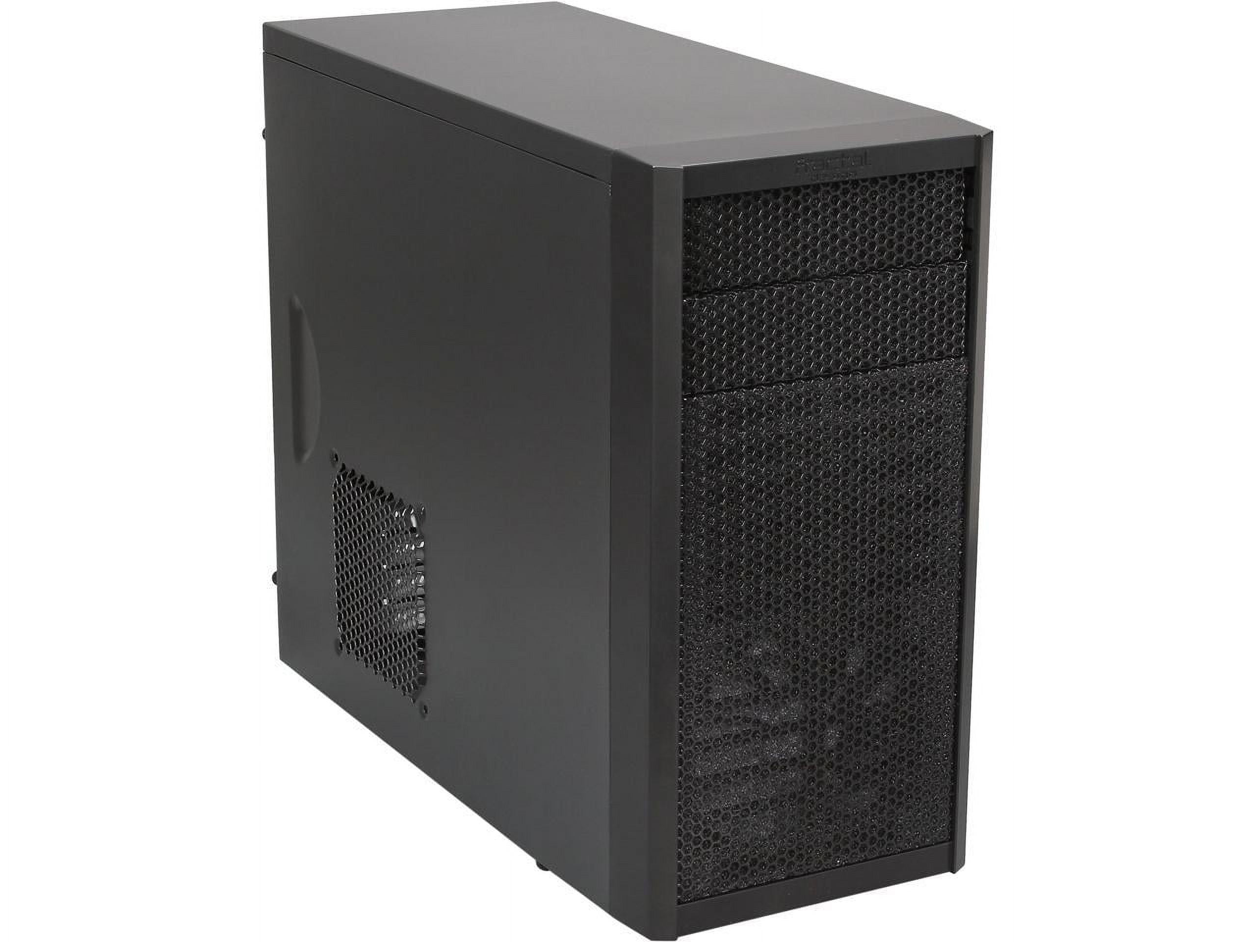 Fractal Design Core 1000 Black Micro ATX Mini Tower Computer Case ...