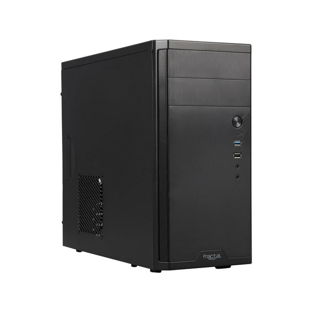 Fractal Design Core 1100, Black, Micro ATX, Mini Tower, Computer Case ...