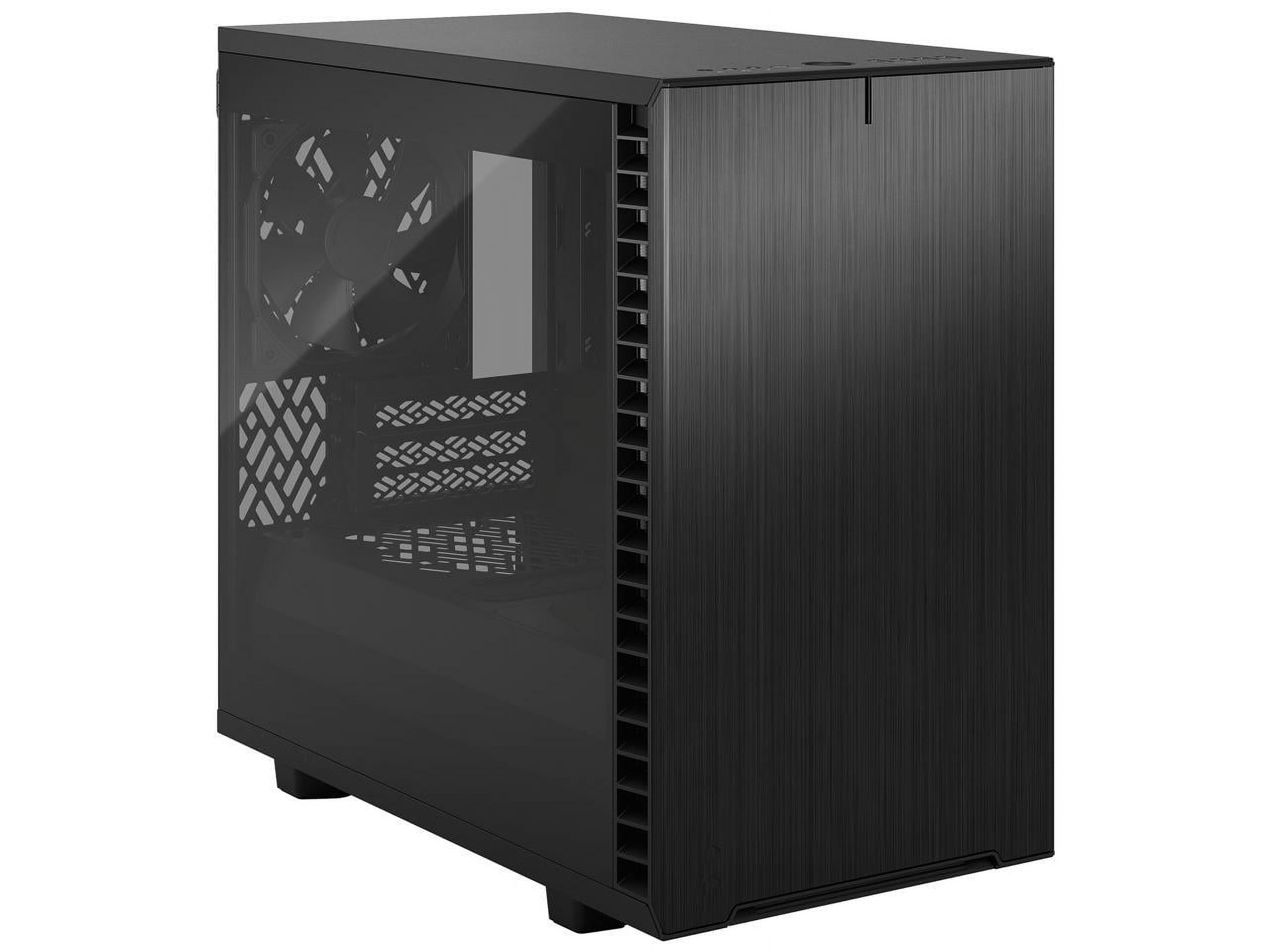 Fractal Design Define 7 Nano Black Brushed Aluminum/Steel Silent Mini ...