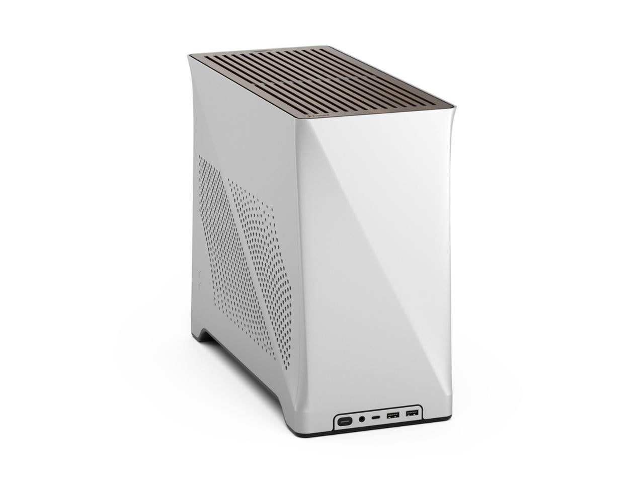 Fractal Design Era 2 Silver Anodized Aluminum/Steel Mini-ITX Compact ...