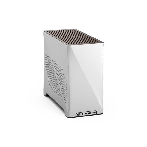 Fractal Design Era 2 Silver Anodized Aluminum/Steel Mini-ITX Compact ...