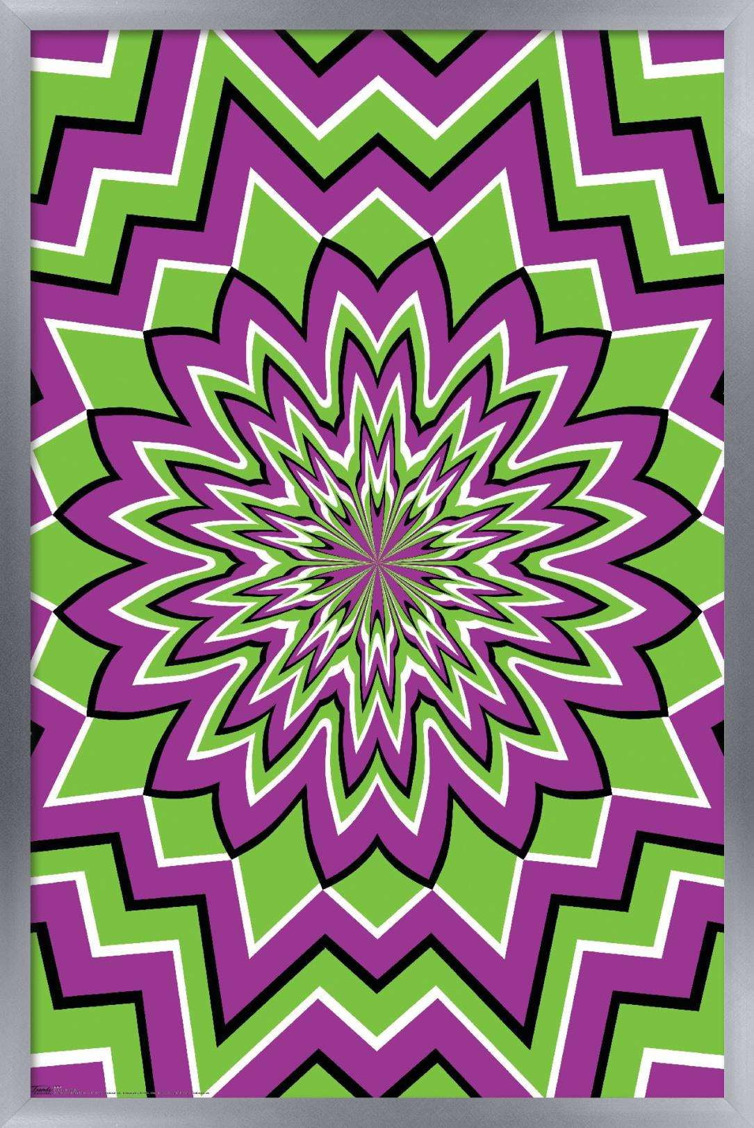 Fractal Design - Eye Bender Wall Poster, 14.725" x 22.375", Framed ...