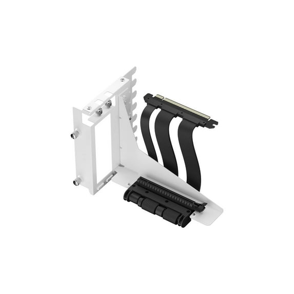Fractal Design Flex 2 PCIe 4.0 x16 White Vertical GPU Riser with ...