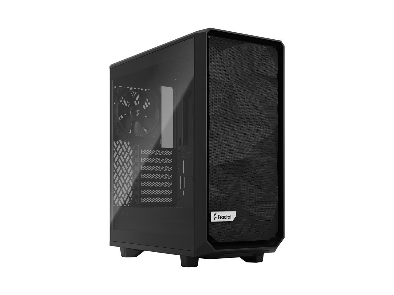 Fractal Design Meshify 2 Compact Lite TG Mid Tower PC Case with High ...