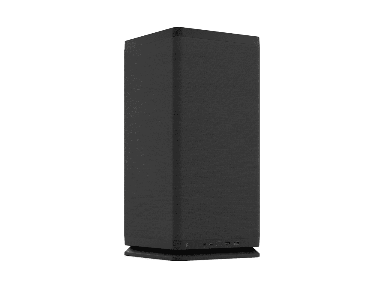 Fractal Design Mood Black Mini-ITX Small Form Factor PC Case with PCIe ...