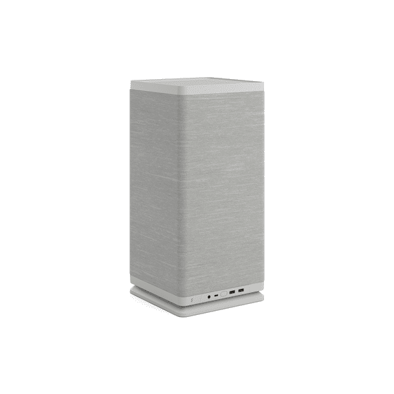 Fractal Design Mood Light Gray Mini-ITX Small Form Factor PC Case with ...