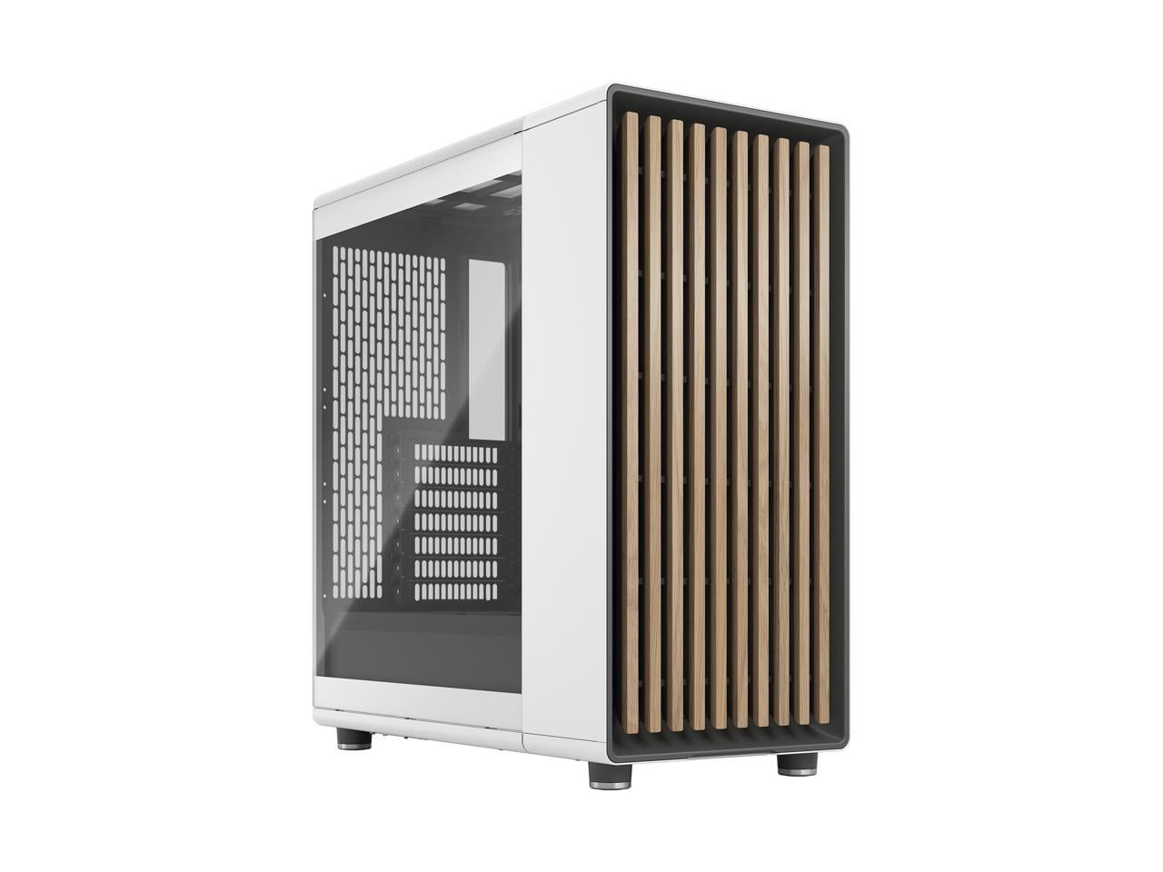 Fractal Design North ATX mATX Mid Tower PC Case - North Chalk White ...