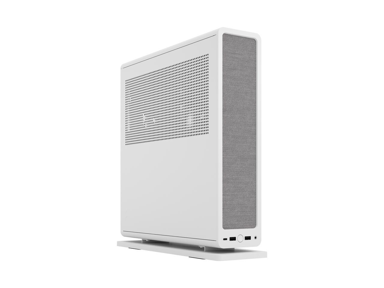 Fractal Design Ridge White Mini-ITX Slim Small Form Factor Console PC ...