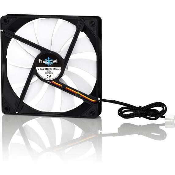 Fractal Design Silent Series R2 140mm Cooling Fan Black - Walmart.com
