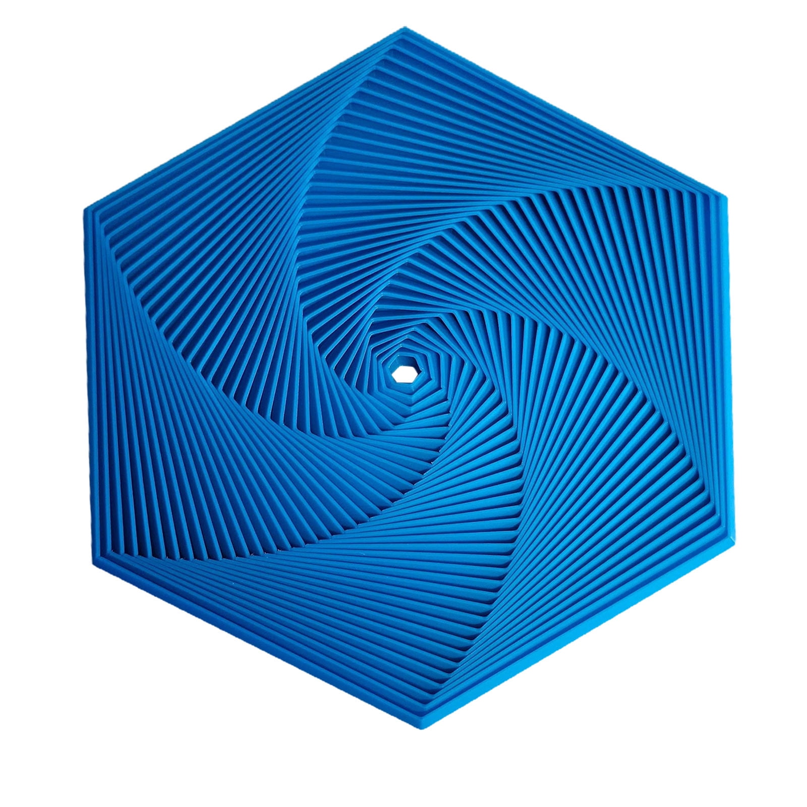 Fractal Fidget Hexagon Polygon, 2024 New Polygon Spiral Fidget Toy, 3D ...