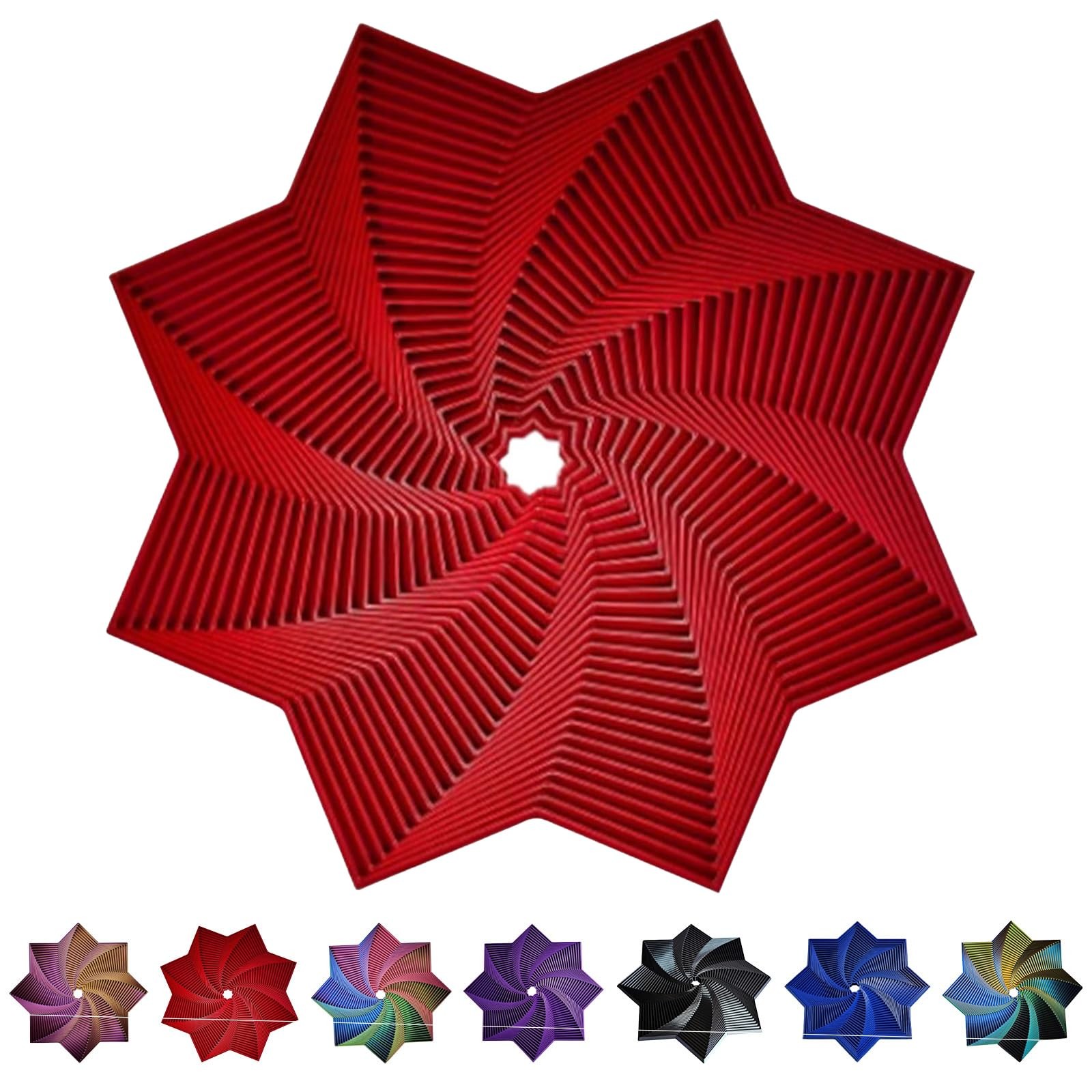 Fractal Fret Octagon Toys 3D Printed Fractal Fret Octagon Fingertip ...