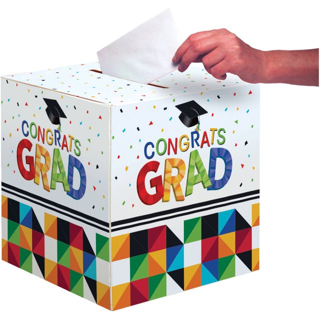 Fractal Fun Graduation Card Box - Walmart.com