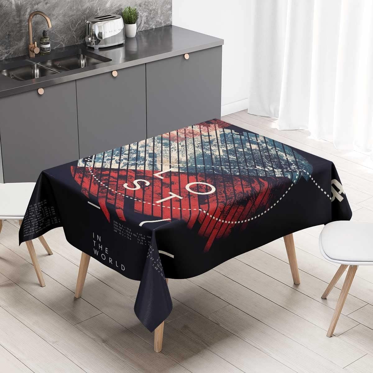 Fractal Render Swirl Round Tablecloth Table Linens Home Dinner Décor 30 ...