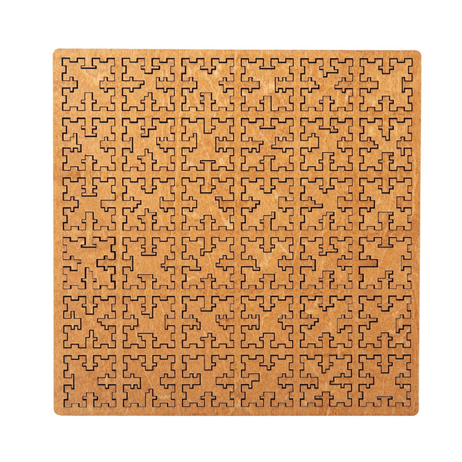 Fractal Tray Puzzles,Mind Bending Wooden Jigsaw Puzzle,Unique Irregular ...