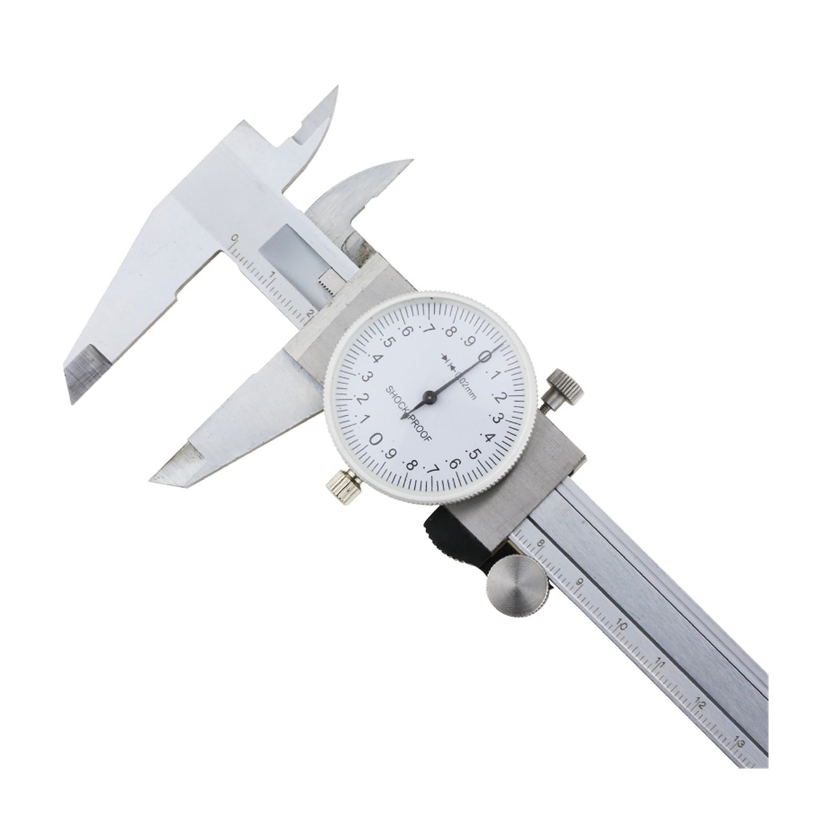 Fraction Calipers Metal Digital Vernier Caliper Stainless Steel Material Instruments 150mm/6In ...