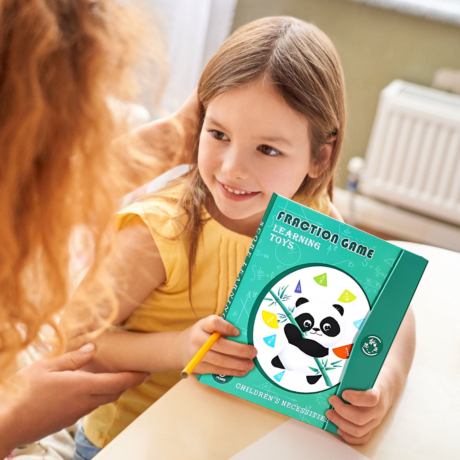 Fraction Disc Demonstrator,Elementary Math Tool,Colorful Denominator ...