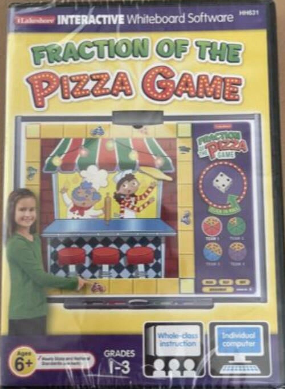 Fraction of the Pizza Interactive Math Game (PC) NEW - Walmart.com