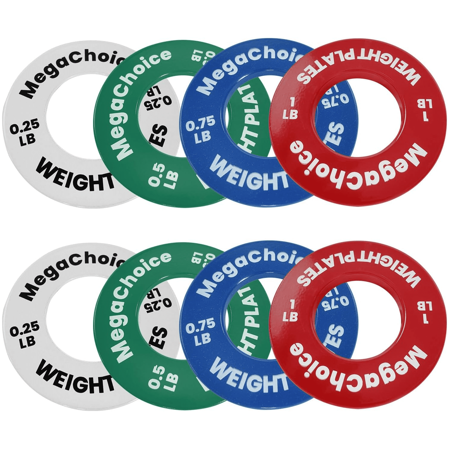 Fractional Weight Plates Set 0.25-1 Lb Micro Weight Plates for Change ...