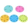 Fractions Learning Set – 5 Colorful Fraction Discs For Kids ...
