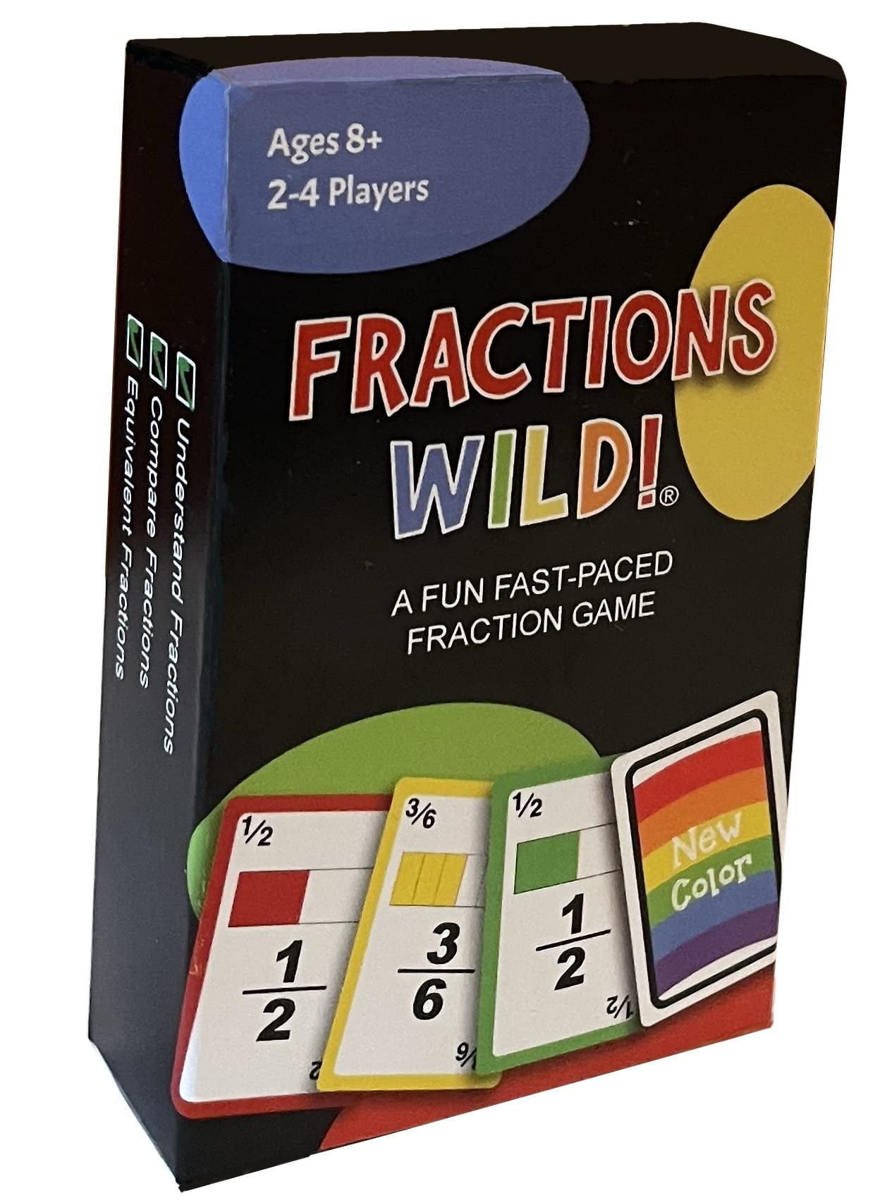 Fractions Wild - Match OIF8 Fraction Number or Color to be The First to ...