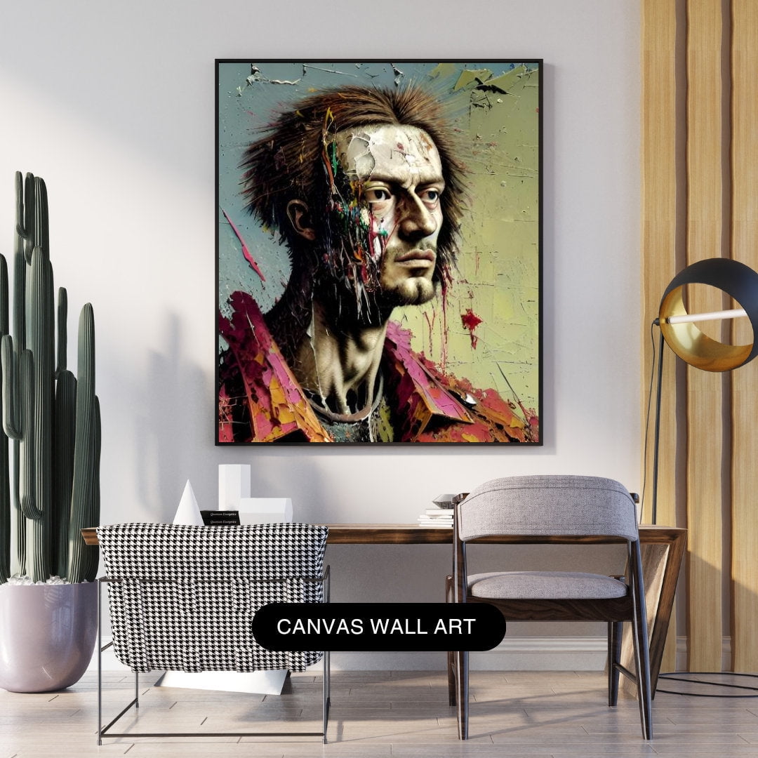 Fractured Reality- Canvas Wall Art - Walmart.com