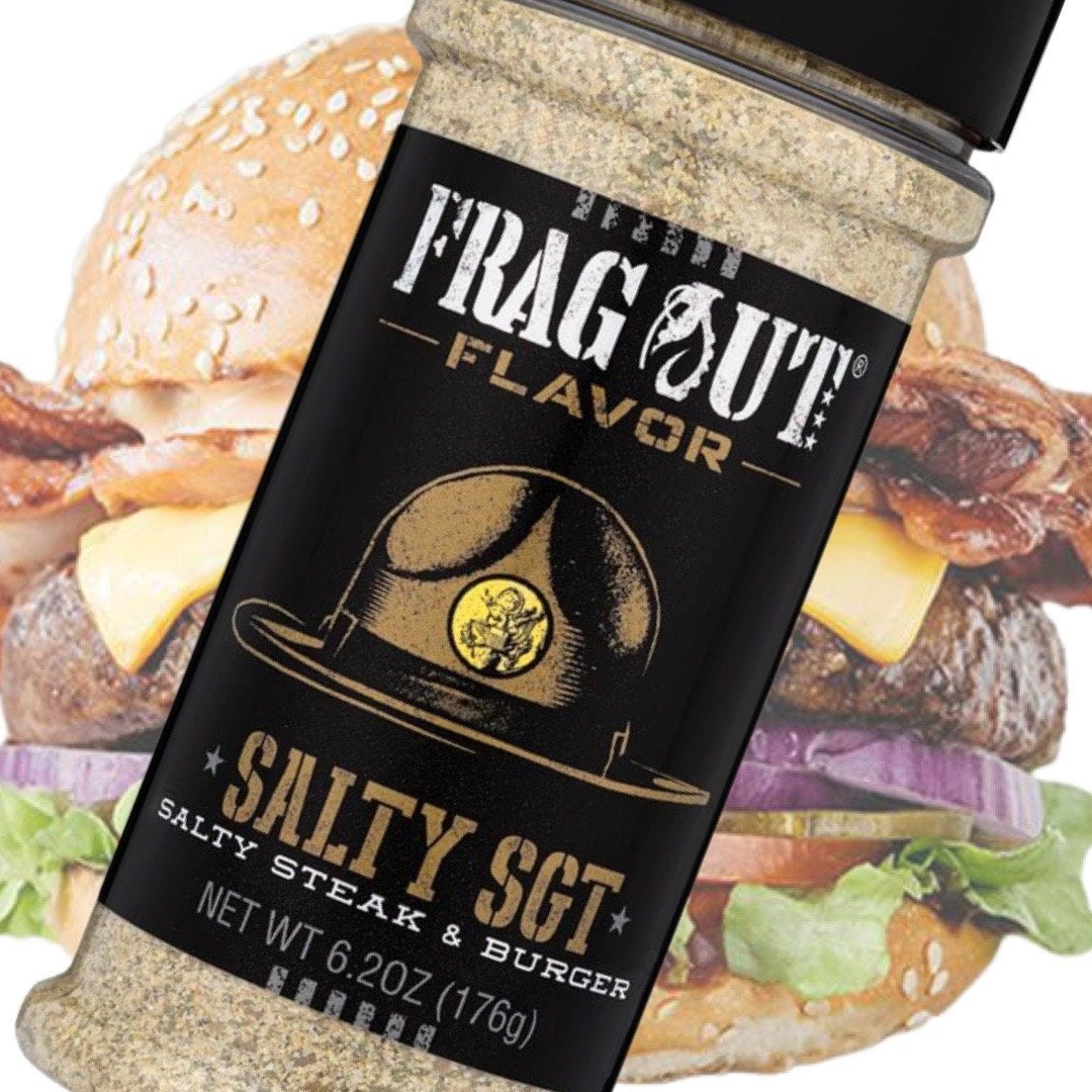 Frag Out - Salty Sgt. - Salty Steak and Burger - Walmart.com