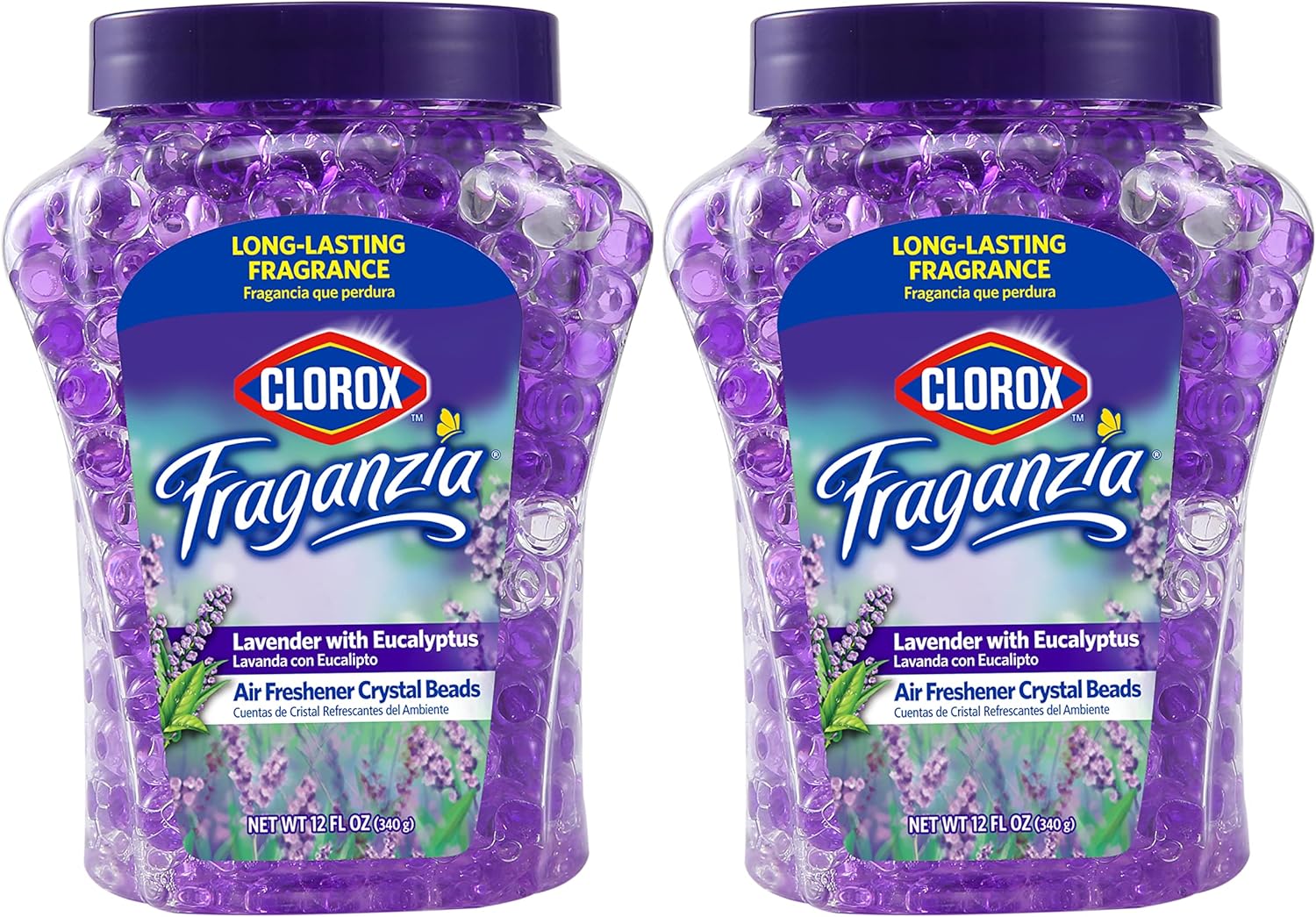 Fraganzia Crystal Beads Air Freshener Value Pack in Island Orchid Scent ...