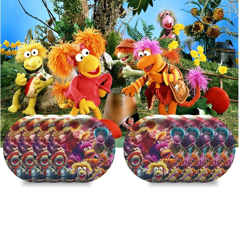 Fraggle Rock Birthday Supplies Plates Decorations Decor Backdrop Banner ...