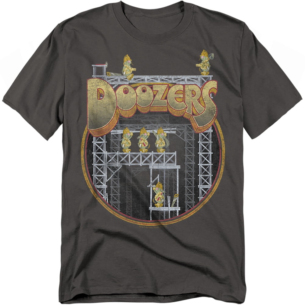 Fraggle Rock T-Shirt Doozers Construction Unisex Graphic Tee For Men ...