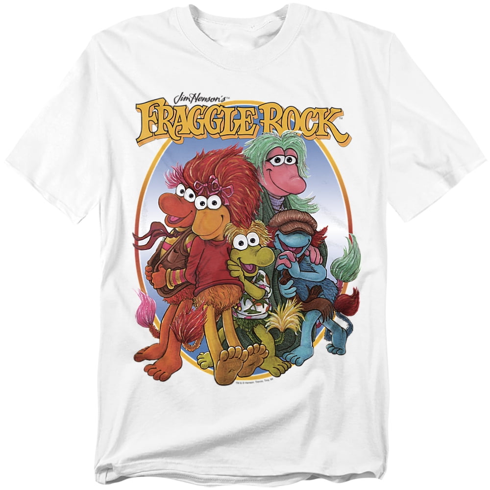 Fraggle Rock T-Shirt Group Hug Unisex Graphic Tee For Men & Women White ...