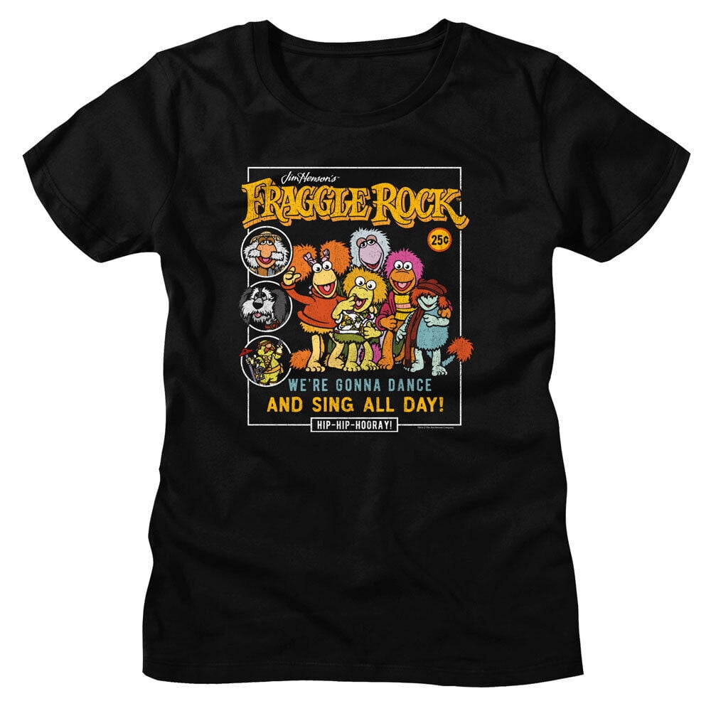 Fraggle Rock Group Jim Henson We're Gonna Dance And Sing All Day Women ...